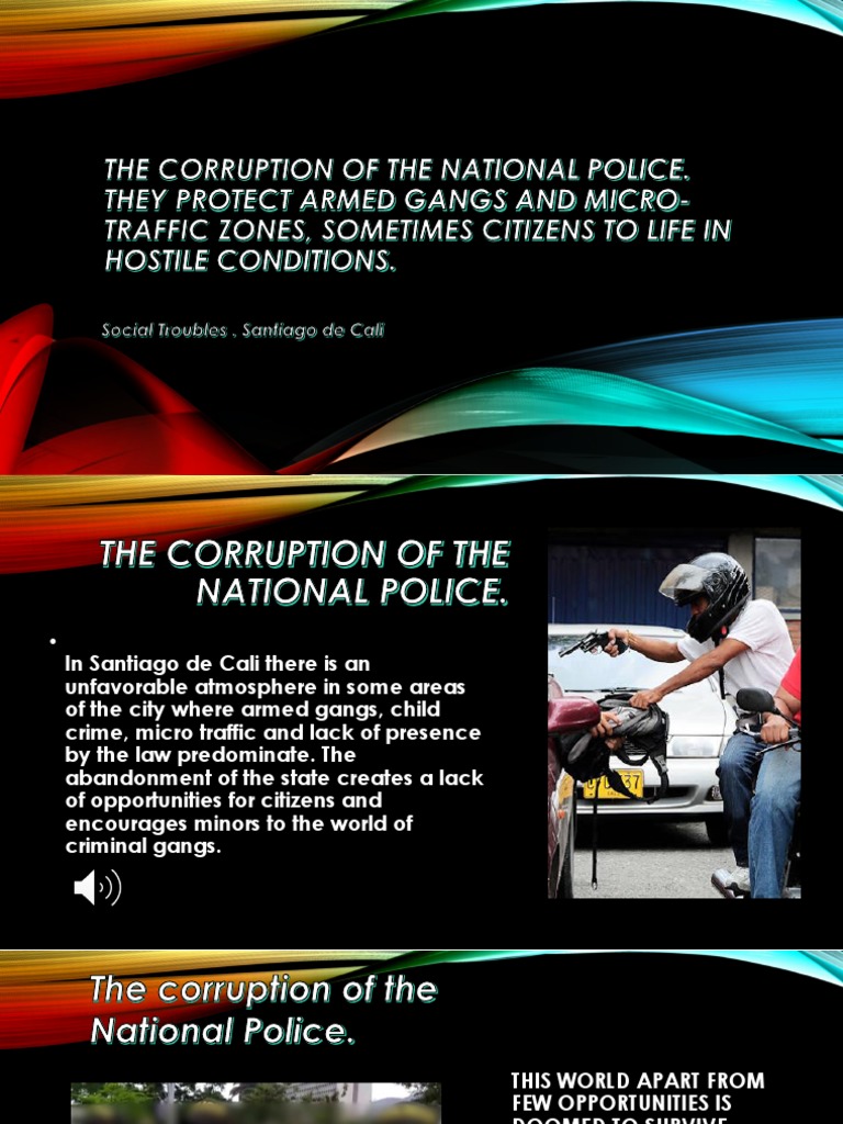The Corruption of The National Police in Colombia | PDF | Corruption ...