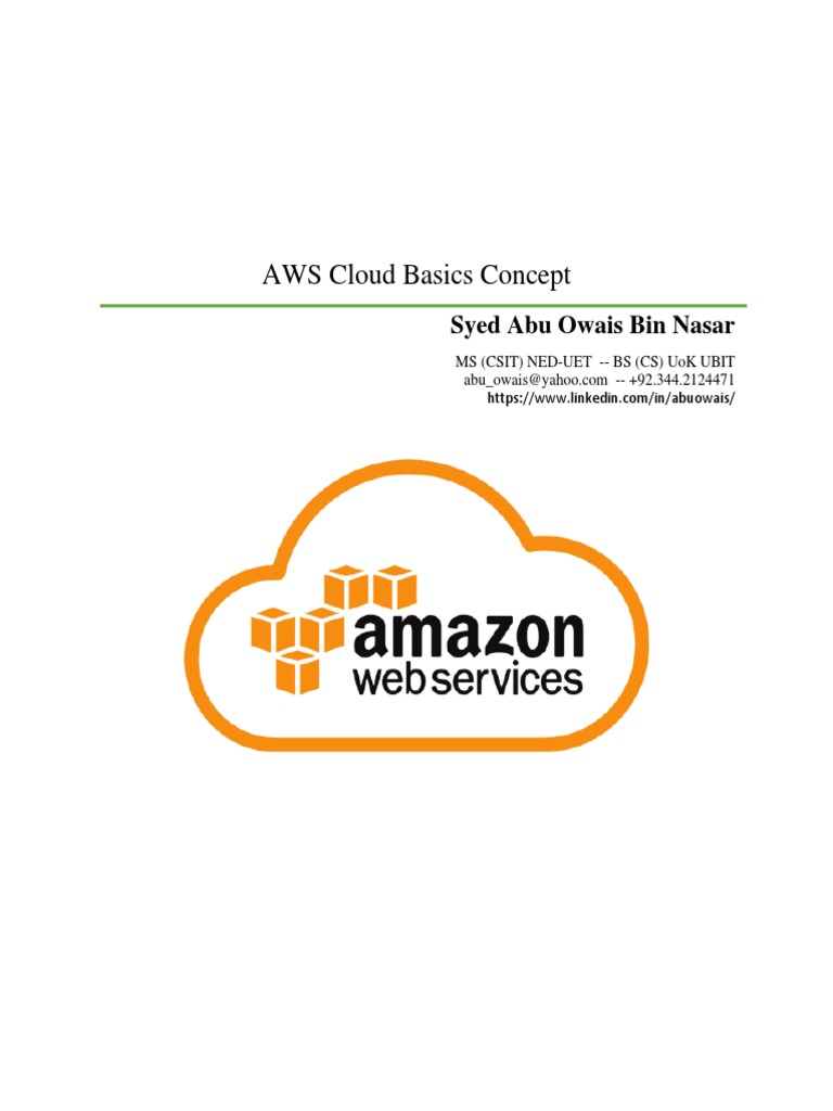 AWS Cloud Basics Concept | PDF | Amazon Web Services | Cloud Computing