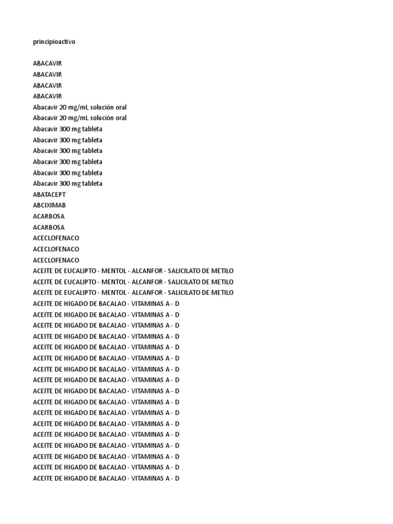 Far Maco | PDF | Triglicéridos | Magnesio
