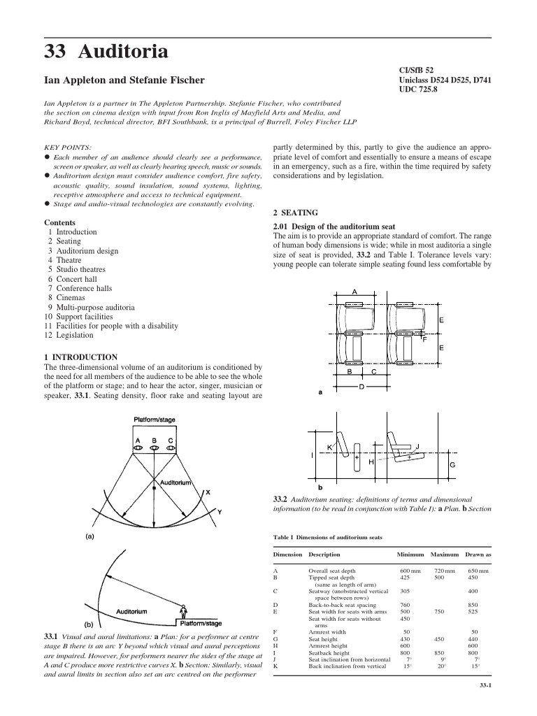 Metric Handbook Auditoriums Part | PDF | Stairs | Theatre