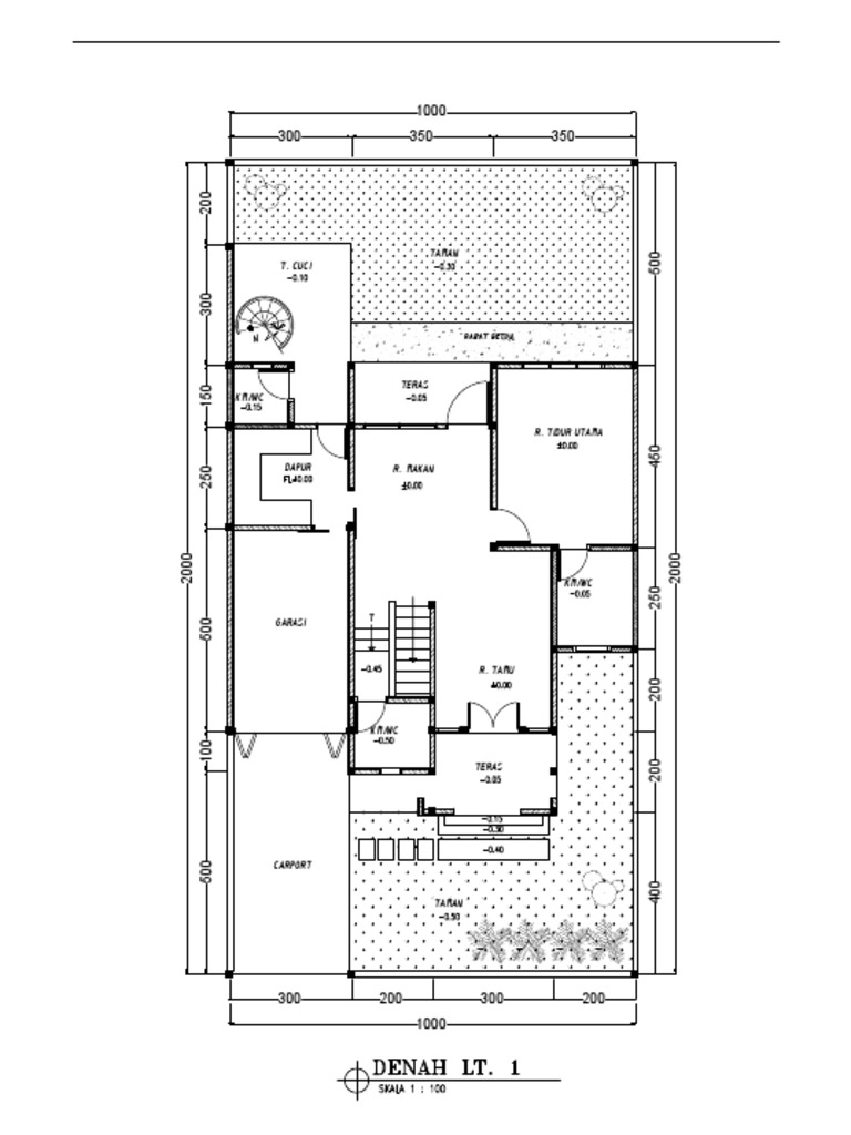 Denah Rumah | PDF