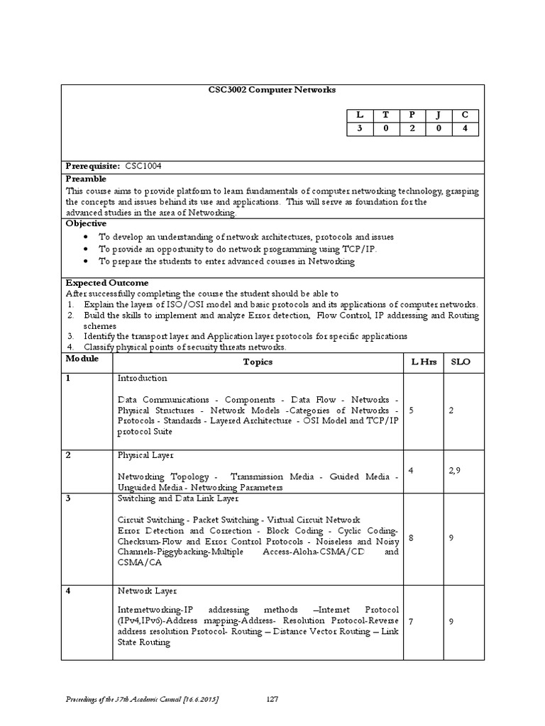 CSC3002 Computer-Networks ETH 1 AC37 | PDF | Computer Network | Internet Protocol Suite