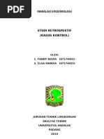 Makalah Case Control | PDF