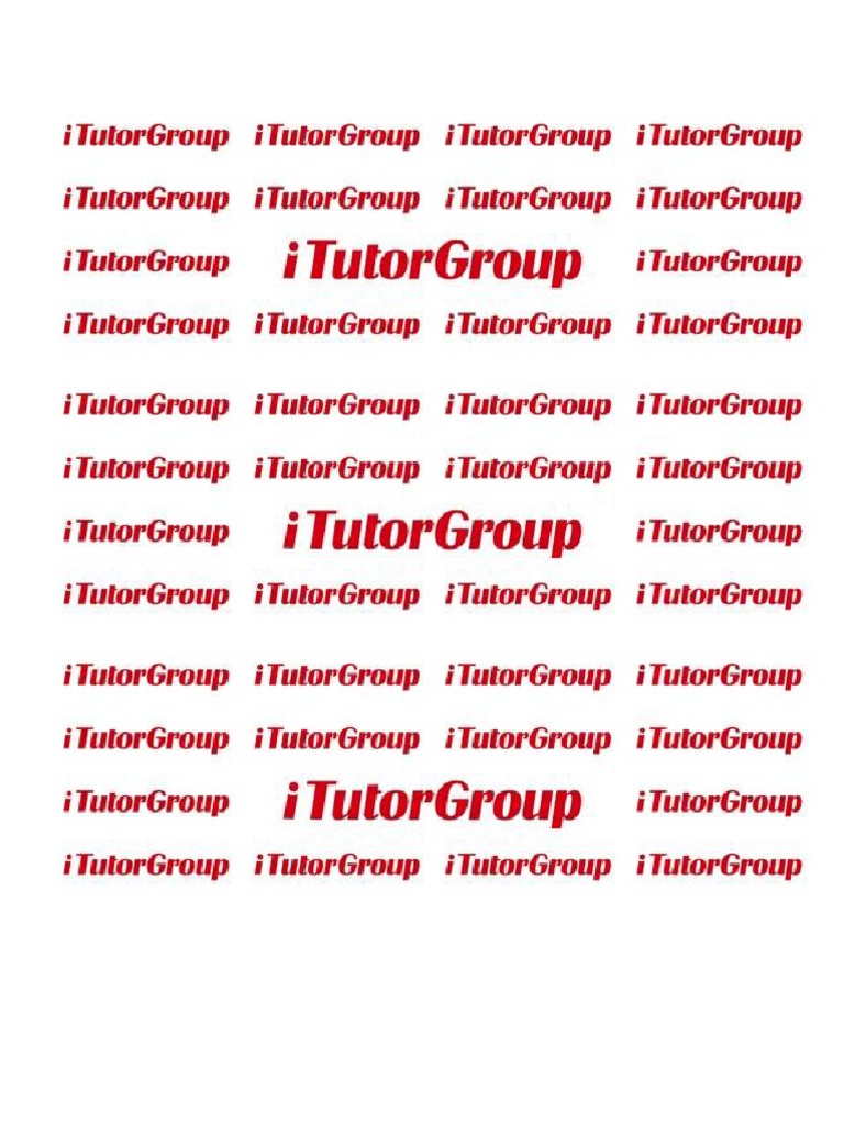 Itutor Group | PDF