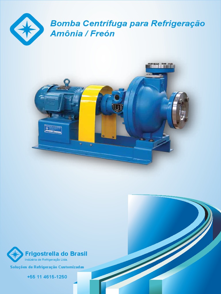 Frigostrella Do Brasil Bomba Centrifuga de Amonia Freon Bomba ...