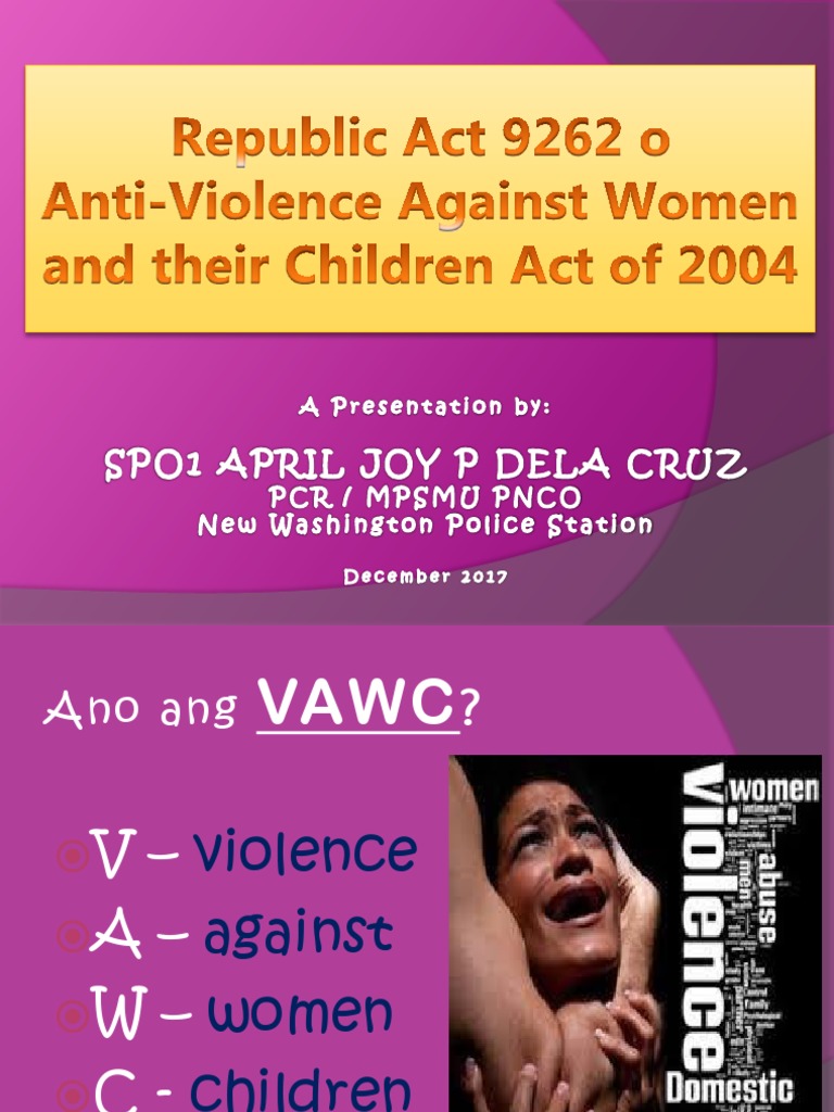 Presentation RA 9262 | PDF