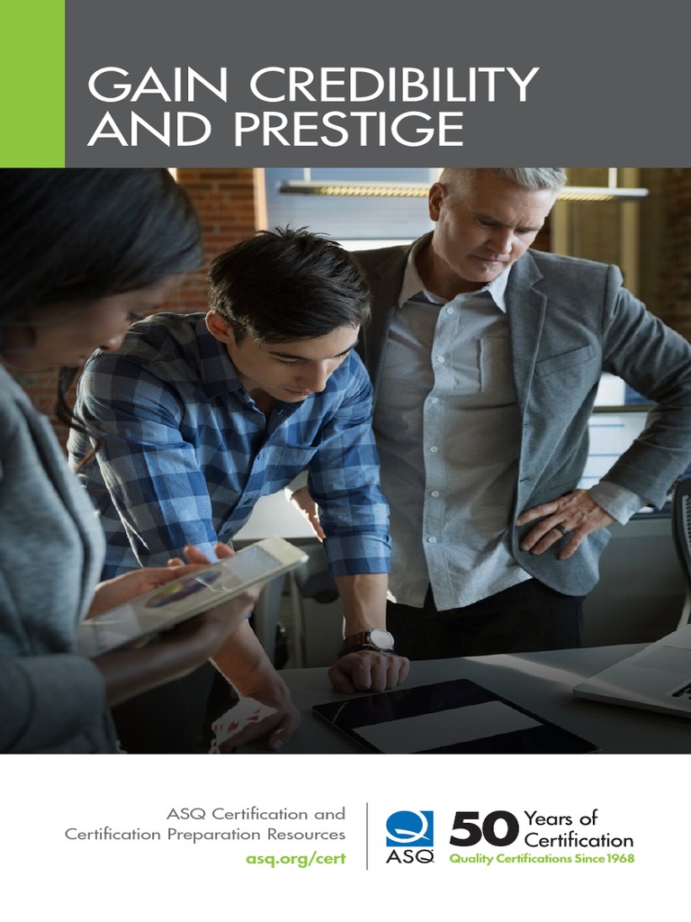 Certificacion Asq PDF | PDF | Professional Certification | Reliability ...