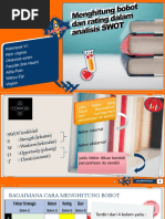 Analisis SWOT (Pembagian Kuadran) | PDF