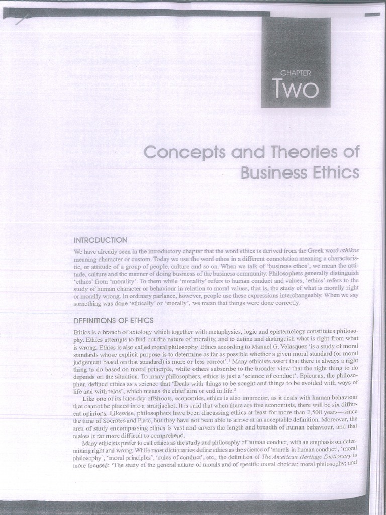 Concepts and Theories of Business Ethics-Pages-1-15 PDF | PDF