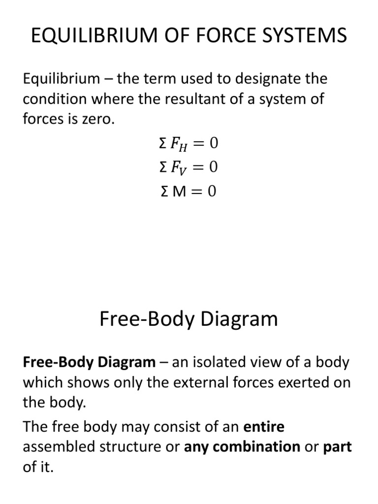 3 Introduction To Equilibrium | PDF | Force | Friction