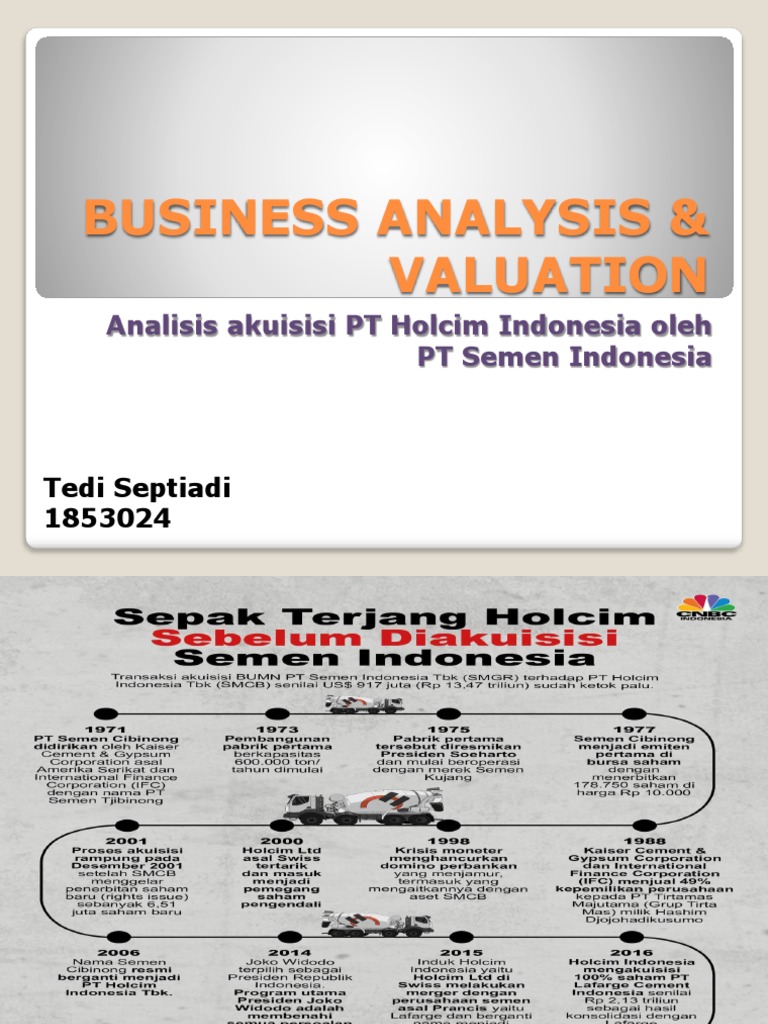 Business Analysis & Valuation | PDF