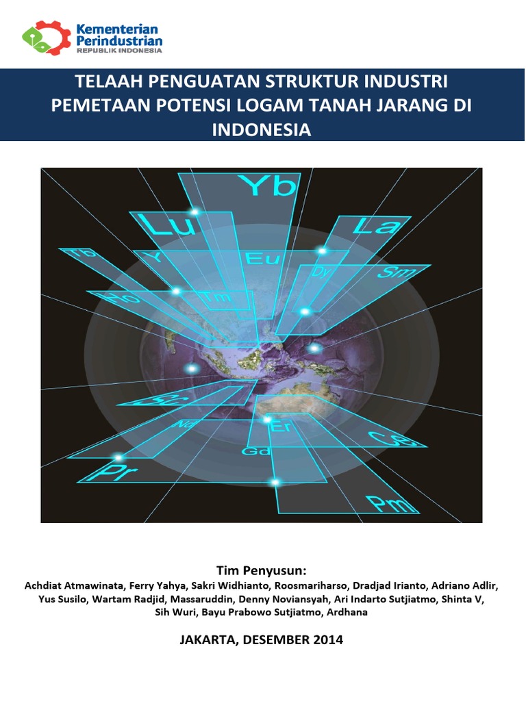 Penguatan Struktur Industri Logam Tanah Jarang Di Indonesia | PDF