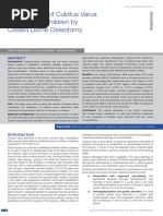 Gustillo-Anderson Classification (Open - Fractures) | PDF