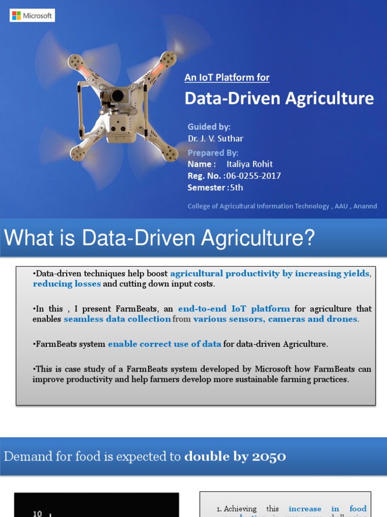 Data-Driven Agriculture | PDF | Agriculture | Computing