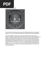 Magnetic Compass Error Explained | PDF | Compass | Force