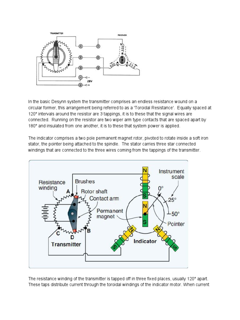 Selsyn - Desyn | PDF | Electric Motor | Inductor