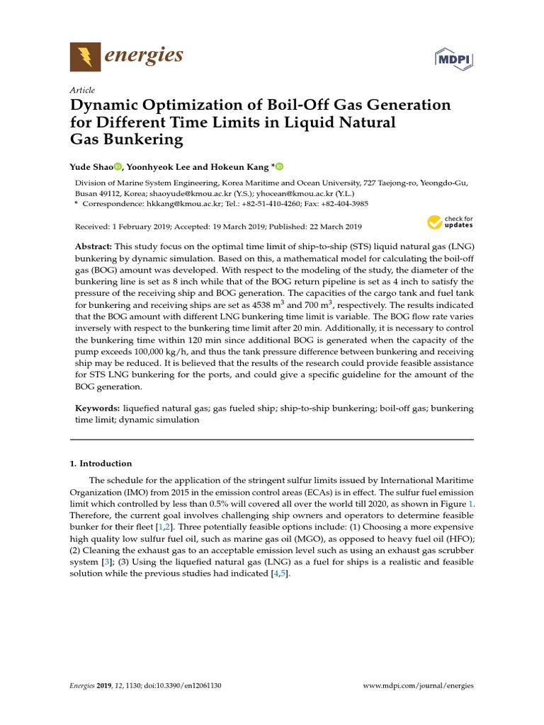 LNG Bog Reqment | PDF | Liquefied Natural Gas | Fuel Oil