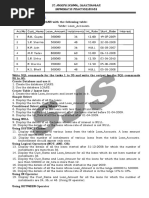Class XI Practical Assignment Mysql | PDF | Table (Database) | Databases