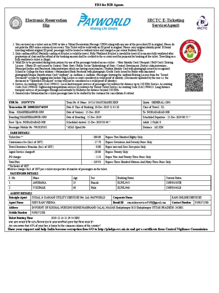 Anupama | PDF | Identity Document | Ticket (Admission)