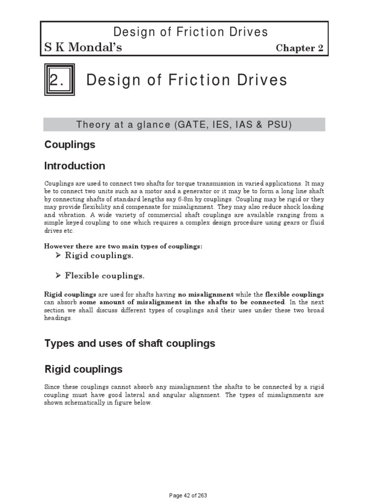 Design of Friction Drives | PDF | Classical Mechanics | Mechanics