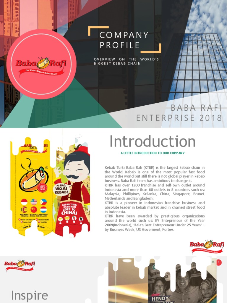 Baba Rafi: Global Kebab Leader Profile | PDF | Brand | Social Media