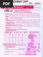 DU Migration Certificate Application Guide | PDF