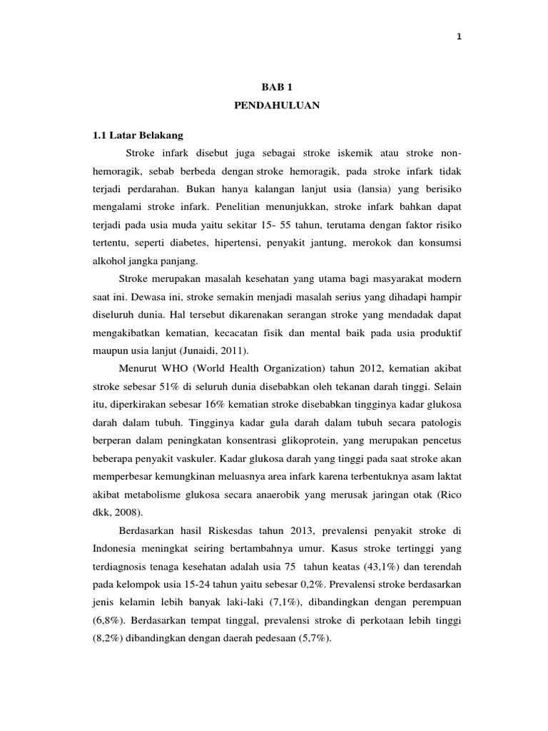 LP Stroke Infark | PDF