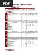 Kizen Training 12 Week Strength and Fat Loss Program | PDF | Aerobic ...