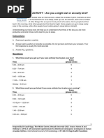 PSQI Scoring | PDF | Physiology | Determinants Of Health
