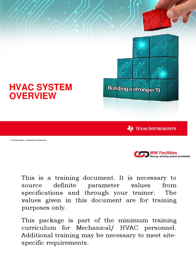 HVAC System Overview | PDF | Duct (Flow) | Air Conditioning