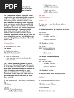 Commentators | PDF | Mass (Liturgy) | Eucharist