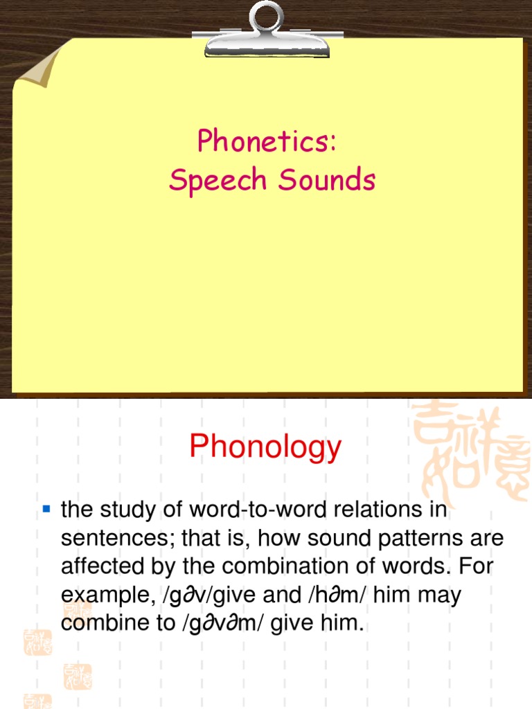 Phonetics and Phonology | PDF | Phonetics | Speech