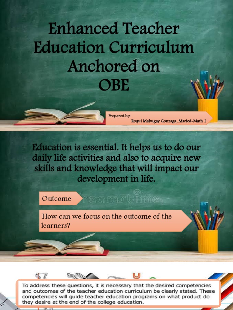 Enhanced Teacher Education Curriculum Anchored On | PDF | Teacher ...