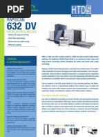 Rapiscan 628DV | PDF | X Ray | Cargo