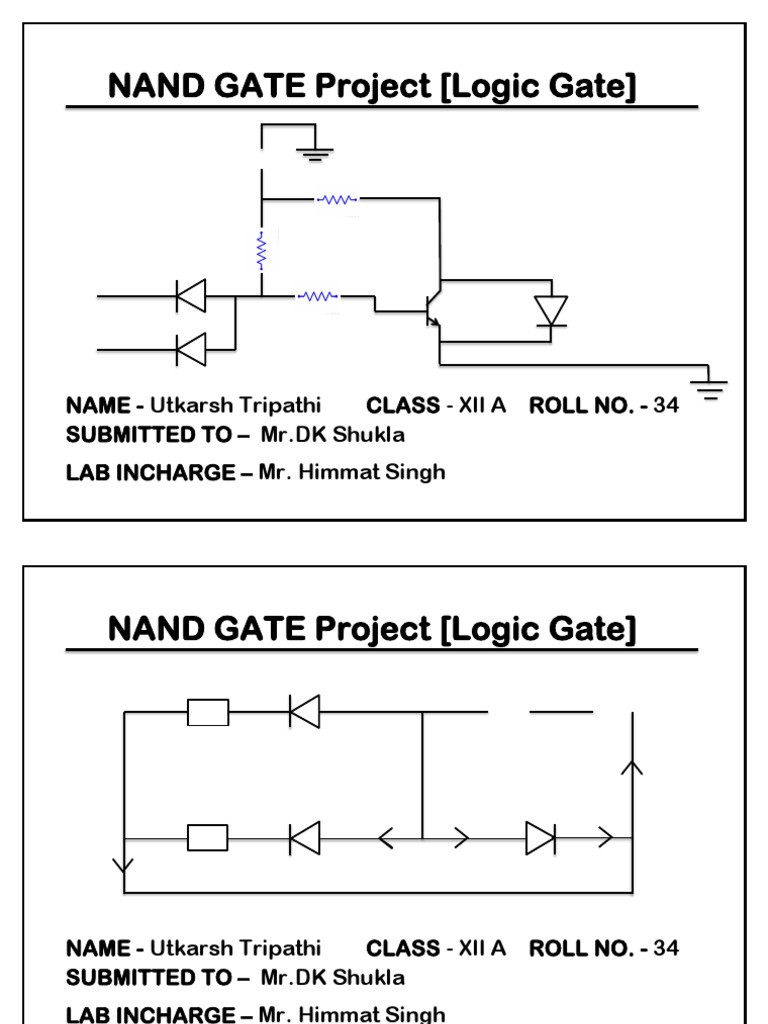 Nand Gate Project