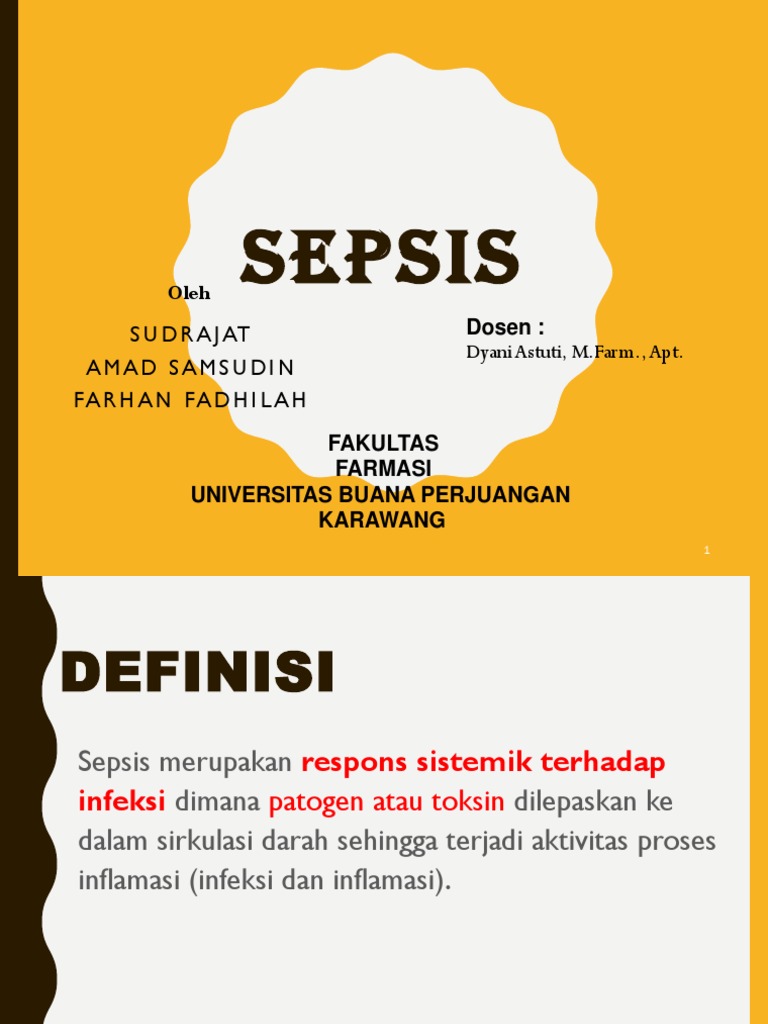Sepsis | PDF