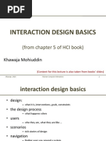 HCI Chapter 6 Interaction Design Basics | PDF | Human–Computer Interaction | Design