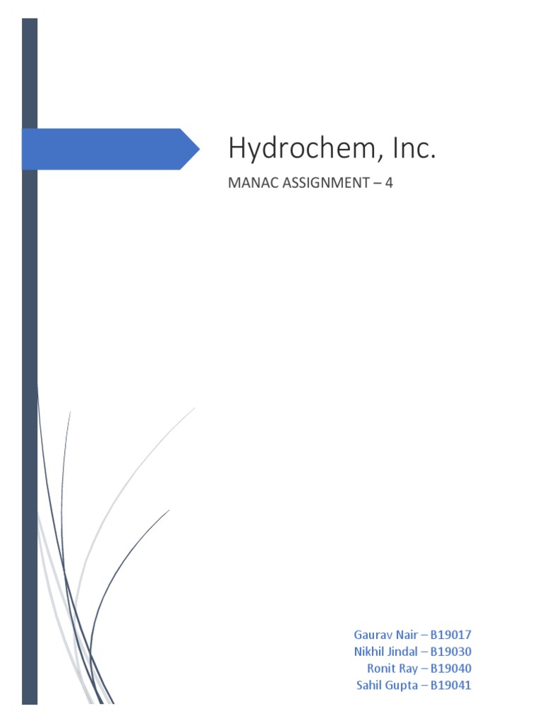 Manac Asn4 Hydrochem | PDF | Prices | Retained Earnings