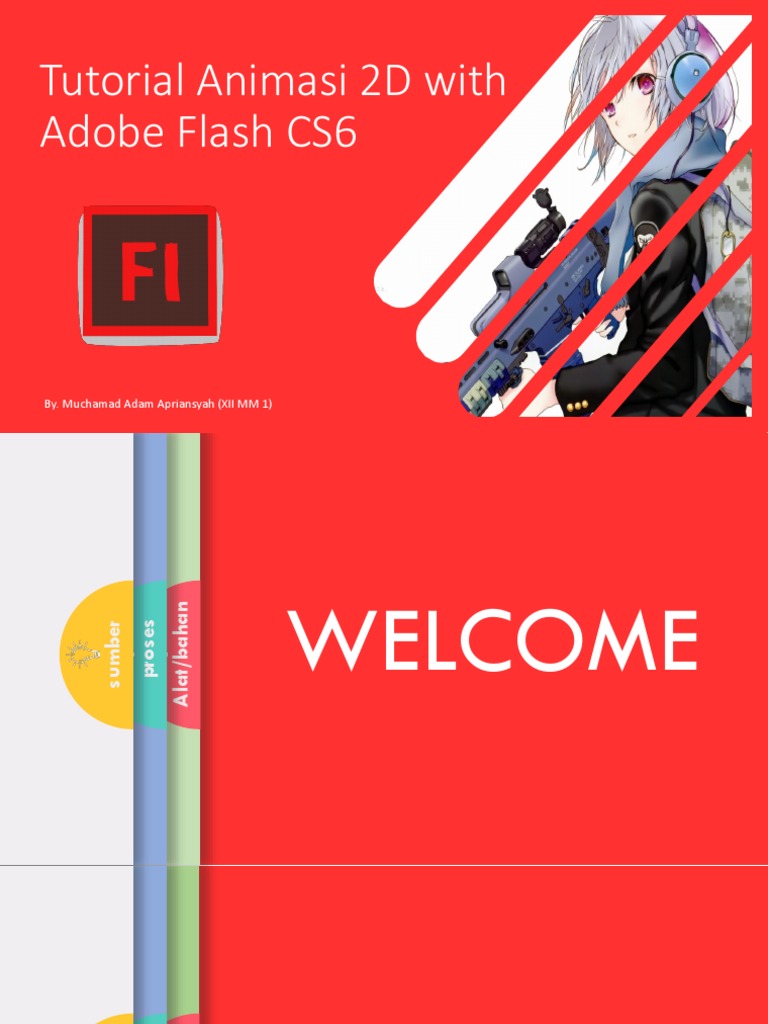 Tutorial Animasi 2D With Adobe Flash CS6 | PDF