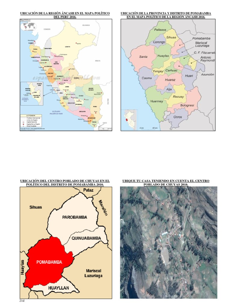 Mapa Politico de Poma. | PDF
