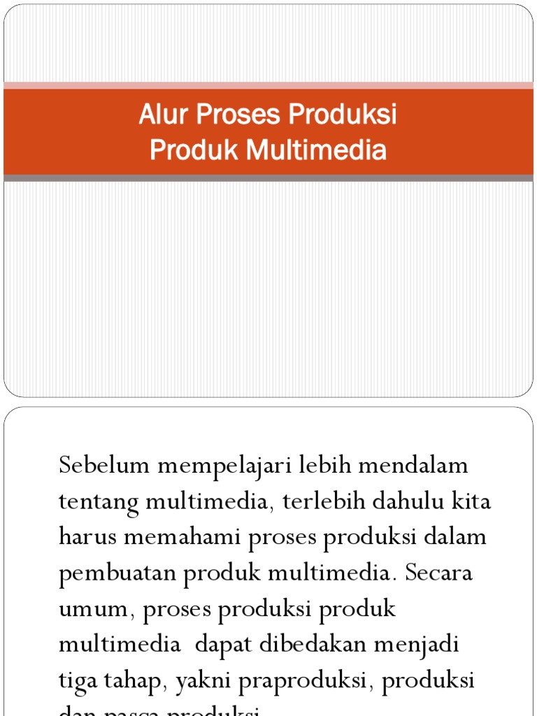 Alur Proses Produksi | PDF