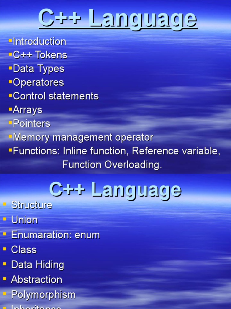 C Language Pdf Programming Constructor Object Oriented Programming