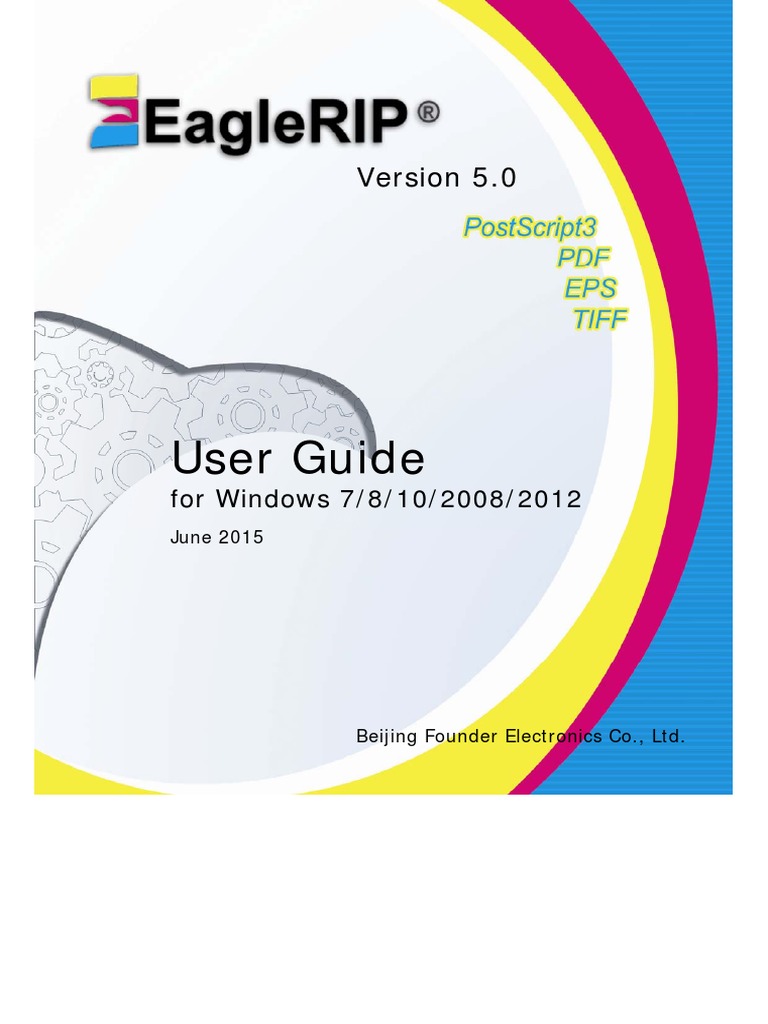 EagleRIP User Guide | PDF | Graphical User Interfaces | Menu (Computing)