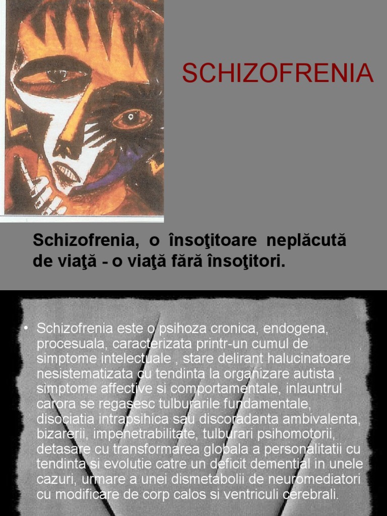 Schizofrenia - Rezumat | PDF