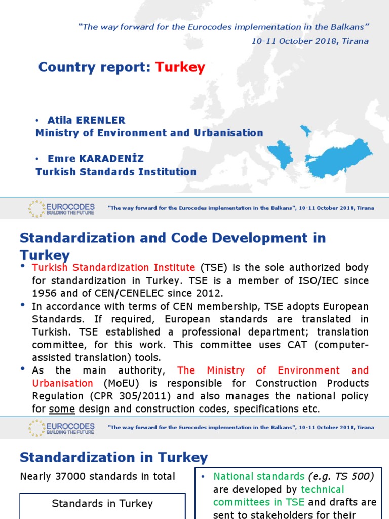 Country Report Turkey | PDF | International Organization For ...