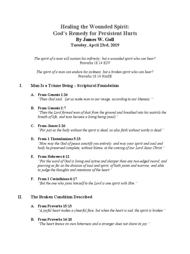 Healing the Wounded Spirit | PDF | Forgiveness | Repentance