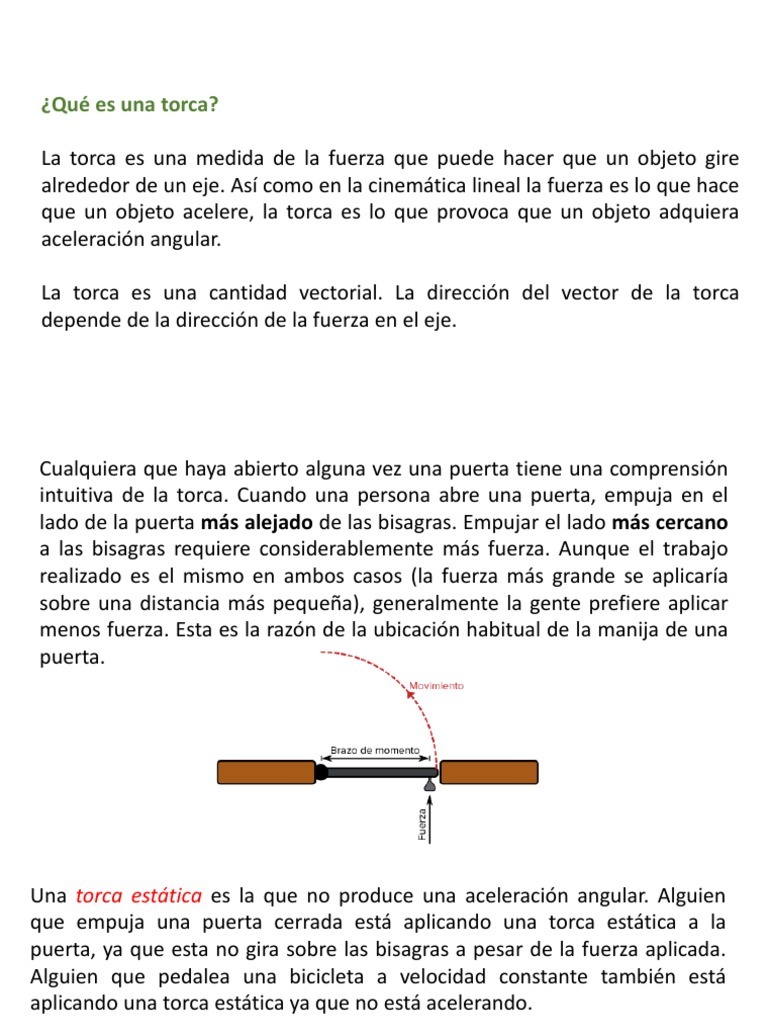 TORCA | Esfuerzo de torsión | Rotación