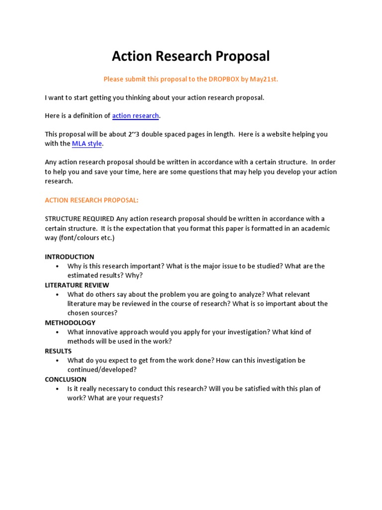 Action Research Proposal Feedback | PDF | Creativity | Action Research