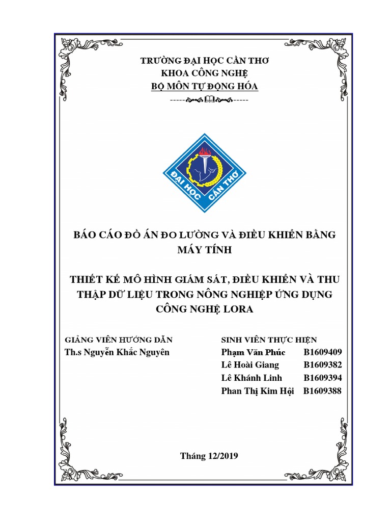 Do An Do Luong PDF Final PDF | PDF