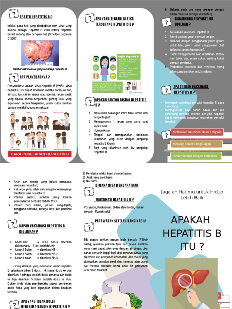 Leaflet-Hepatitis-B Edit | PDF